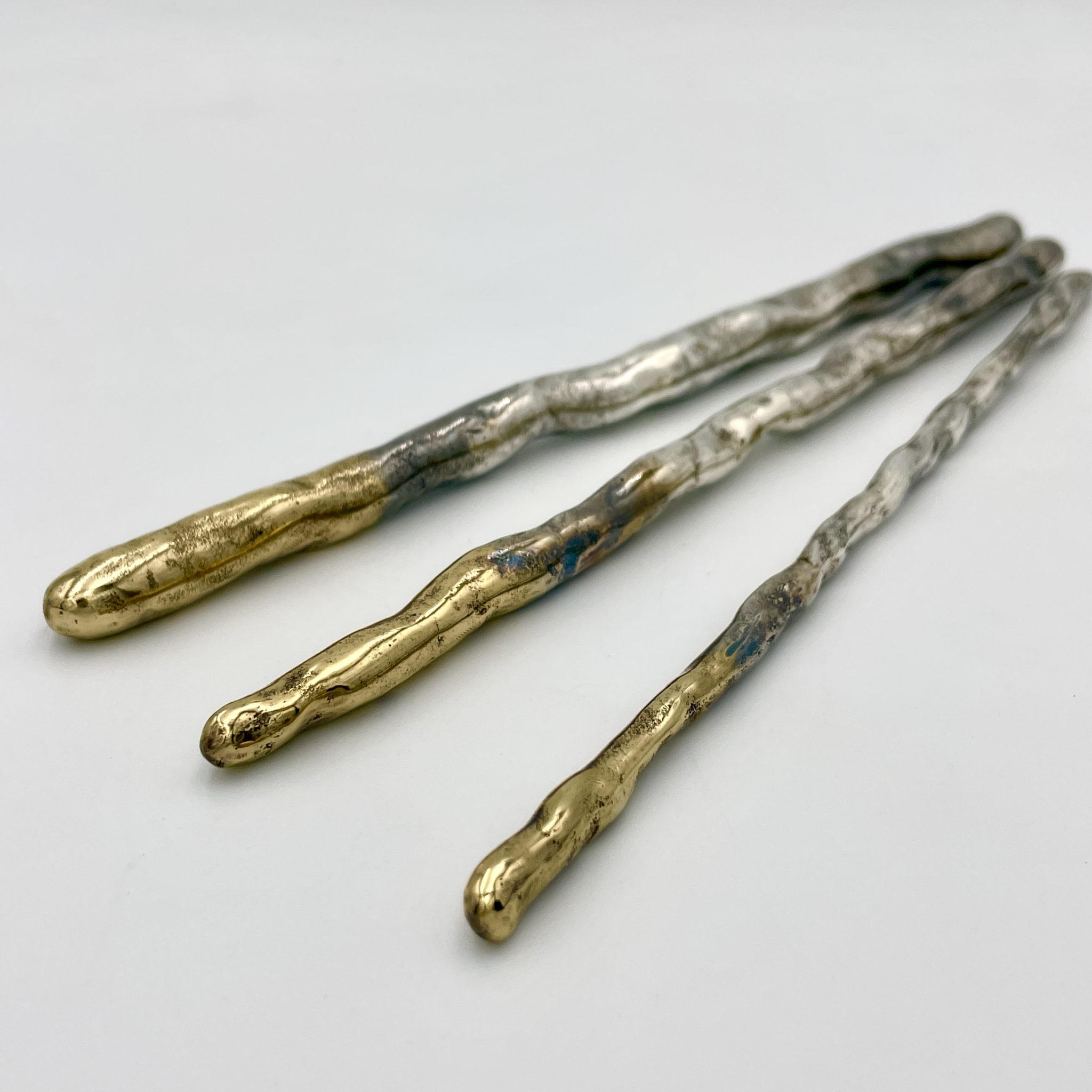 Embla – Sterling silver – Sounding rods – NYTE