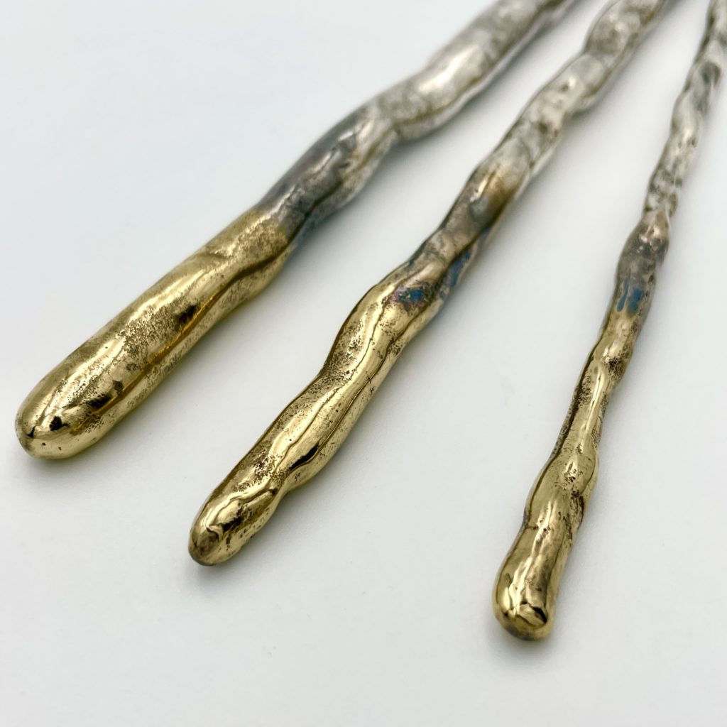 Embla – Sterling silver – Sounding rods – NYTE